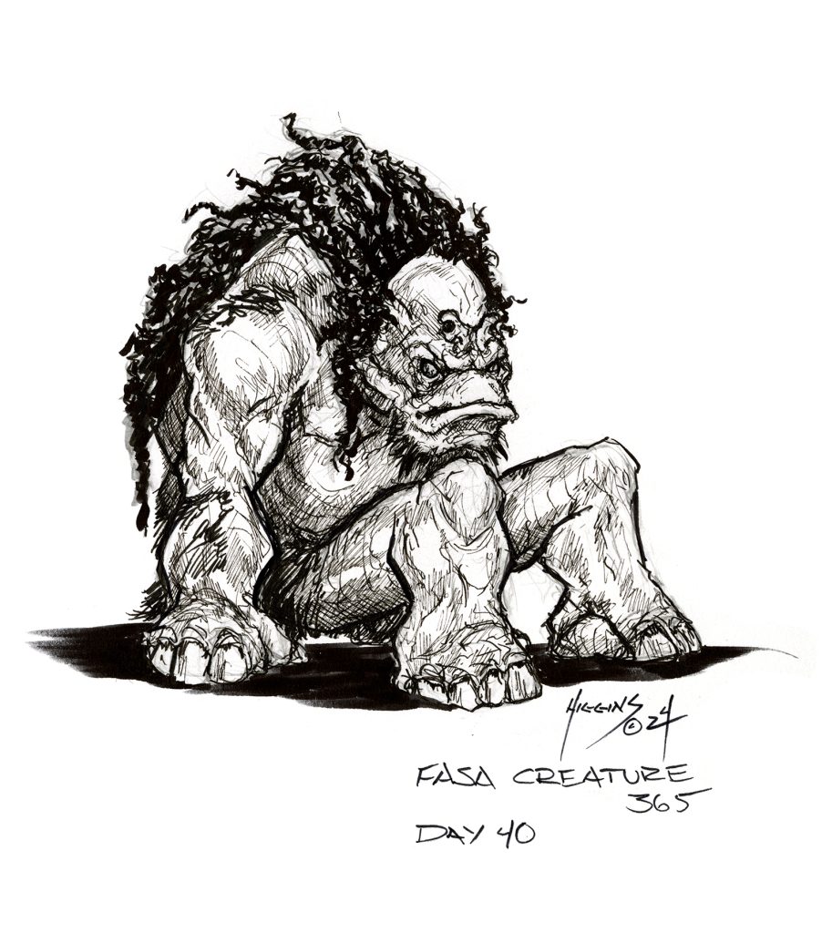 FASA Creature Concept 365 Challenge Day 40 – Creatures of FASA